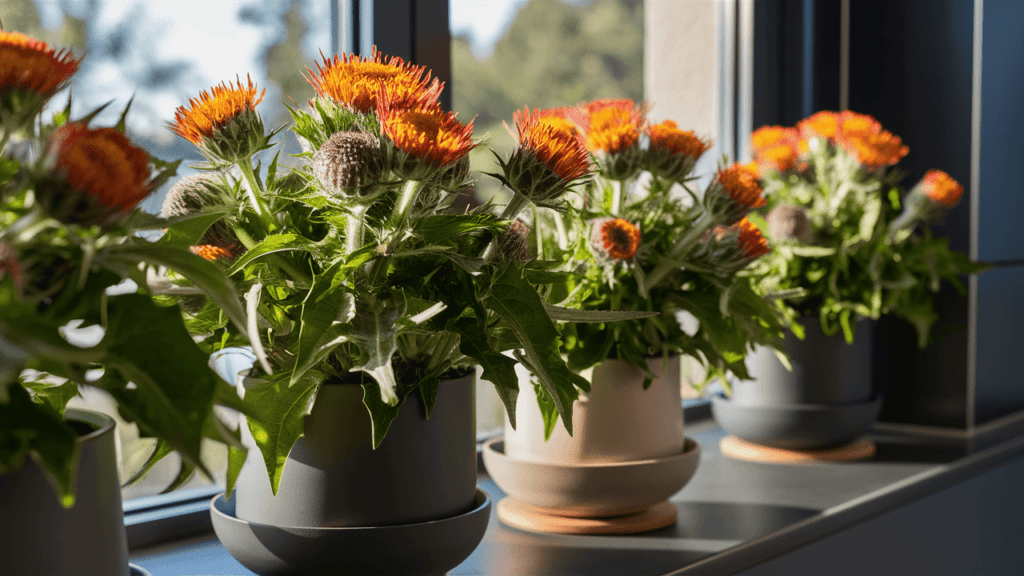 How to Grow Safflower at Home: Indoor Gardening Tips for Year-Round Color