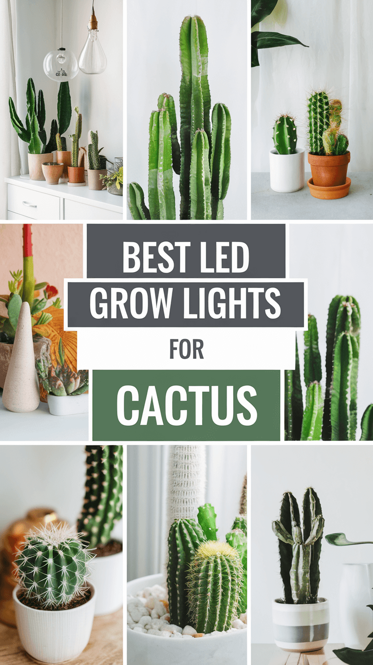 6 Best LED Grow Lights for Cactus: Optimize Growth and Health