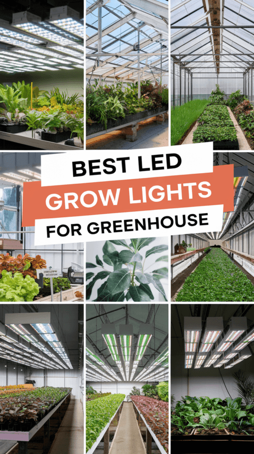 10 Best LED Grow Lights for Greenhouse: Top Picks for Optimal Plant Growth