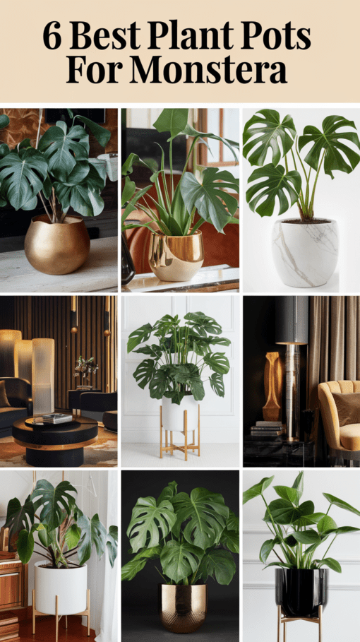 6 Best Plant Pots for Monstera: Elevate Your Greenery Game - Smart ...