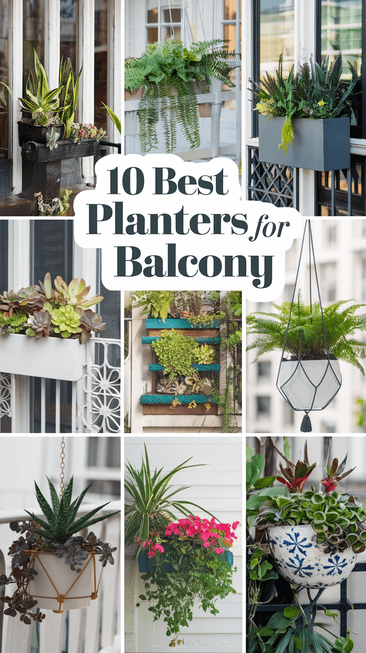 10 Best Planters for Balcony: Enhance Your Outdoor Space