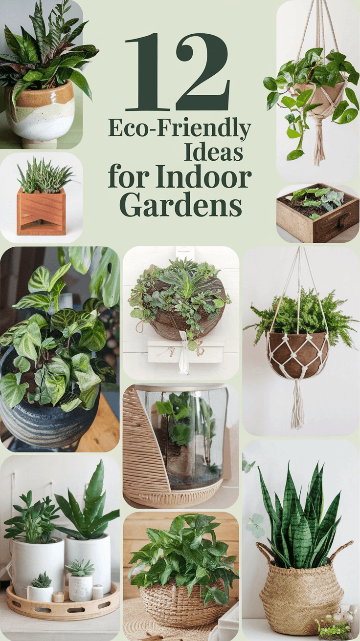 12 Best Eco-Friendly Ideas for Indoor Container Gardens - Smart Plant Store