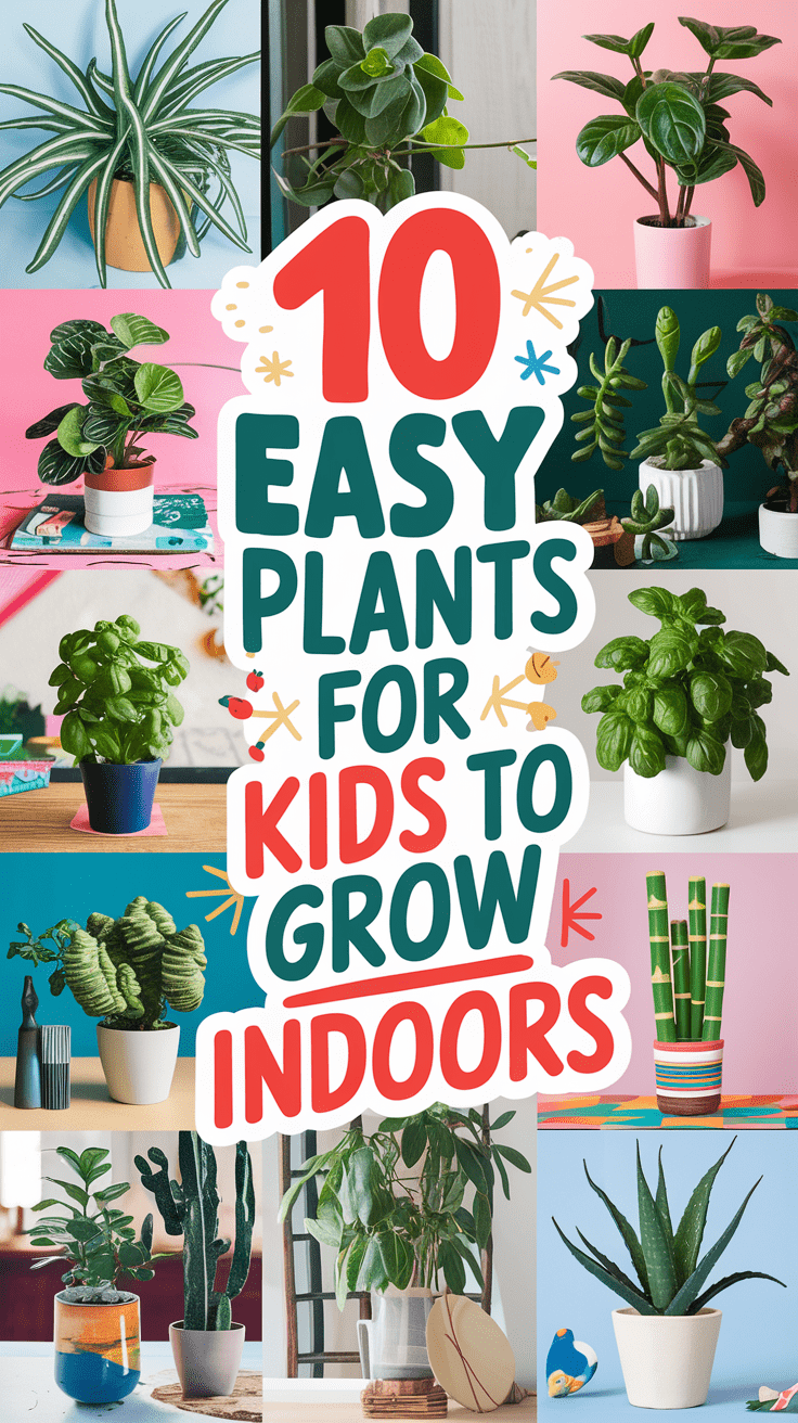 10 Best Easy Plants for Kids to Grow Indoors - Smart Plant Store