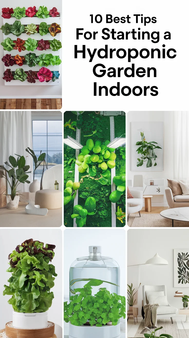 10 Best Tips for Starting a Hydroponic Garden Indoors - Smart Plant Store