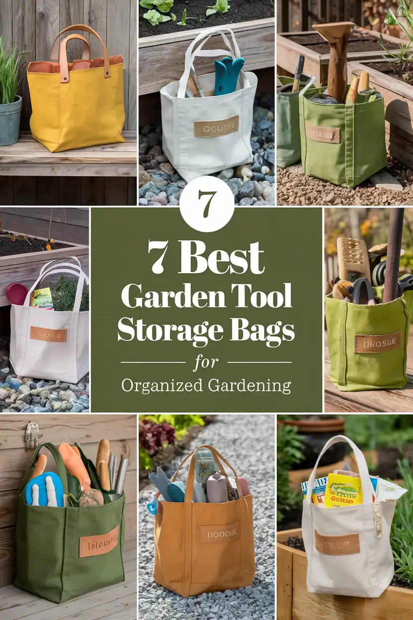 7 Best Garden Tool Storage Bags for Organized Gardening - Smart Plant Store
